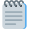 🗒️ Spiral Note Pad Emoji