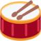 🥁 Drum with Drumsticks Emoji