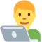👨‍💻 Man Technologist Emoji