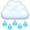 🌧️ Cloud with Rain Emoji