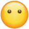 😶 Face Without Mouth Emoji