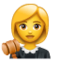 👩‍⚖️ Woman Judge Emoji