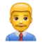 👨‍💼 Man Office Worker Emoji