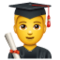 👨‍🎓 Man Student Emoji
