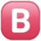 🅱️ Negative Squared Latin Capital Letter B Emoji