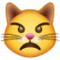 😾 Pouting Cat Face Emoji