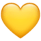 💛 Yellow Heart Emoji