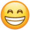 😁 Grinning Face with Smiling Eyes Emoji
