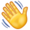 👋 Waving Hand Sign Emoji