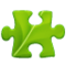 🧩 Jigsaw Puzzle Piece Emoji