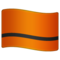 🏳‍🟧‍⬛‍🟧 Refugee Nation Flag ஈமோஜி
