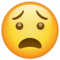 😧 Anguished Face Emoji