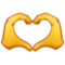 🫶 Manos Que Forman Un Corazón emojis