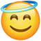 😇 Smiling Face with Halo Emoji