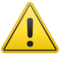 ⚠️ Warning Sign Emoji