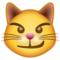 😼 Cat Face with Wry Smile Emoji