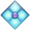 💠 Diamond Shape with a Dot Inside Emoji
