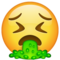 🤮 Face with Open Mouth Vomiting Emoji
