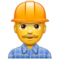 👷‍♂️ Man Construction Worker Emoji