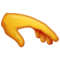 🫳 Palm Down Hand Emoji