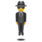 🕴️ Person in Suit Levitating Emoji