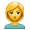 🙎 Person with Pouting Face Emoji