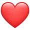 ️ Emoji Cœur Rouge