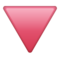 🔻 Down-Pointing Red Triangle Emoji