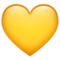 💛 Yellow Heart Emoji